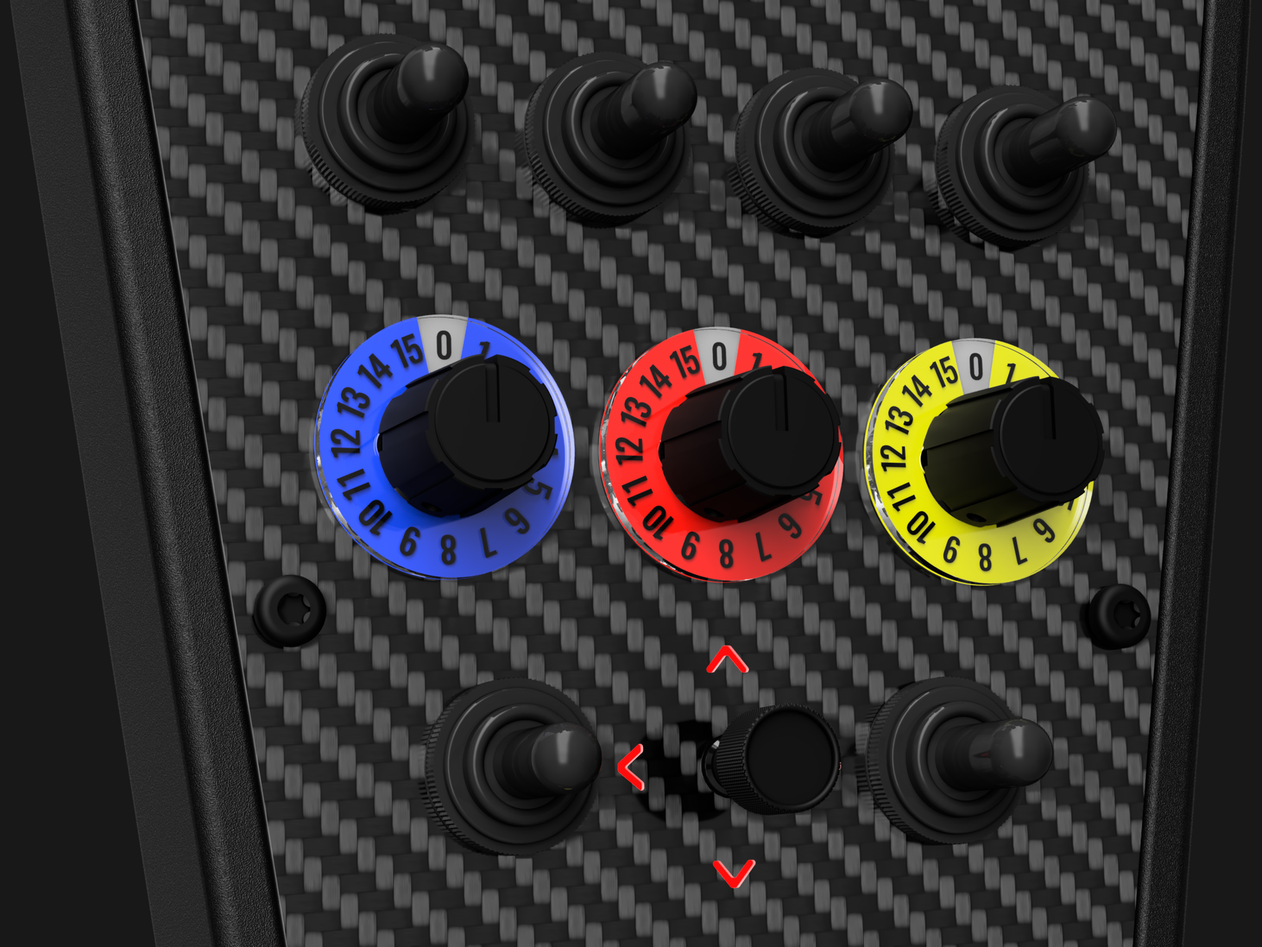 Porsche 911 GT3 Cup (991) Button Box Console