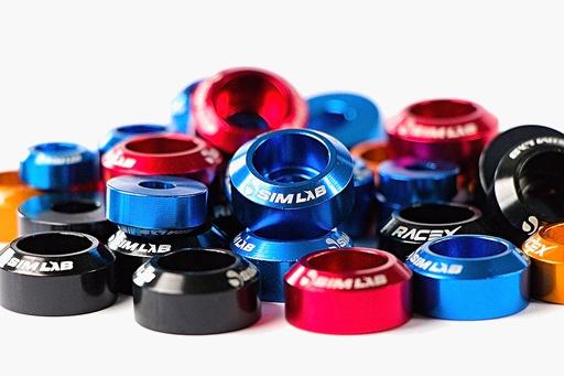 Sim-Lab Cap washers (6x)