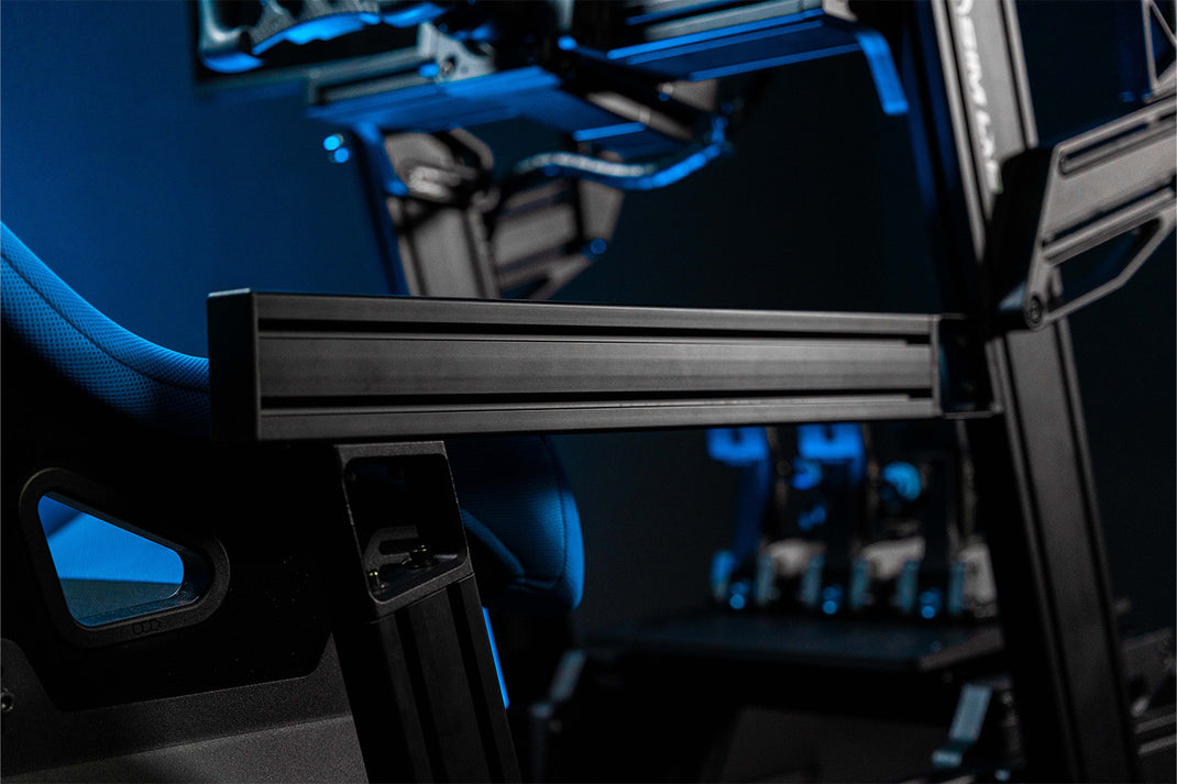 Simlab P1X Pro Sim Racing Cockpit - Front Mount - SimBlacks