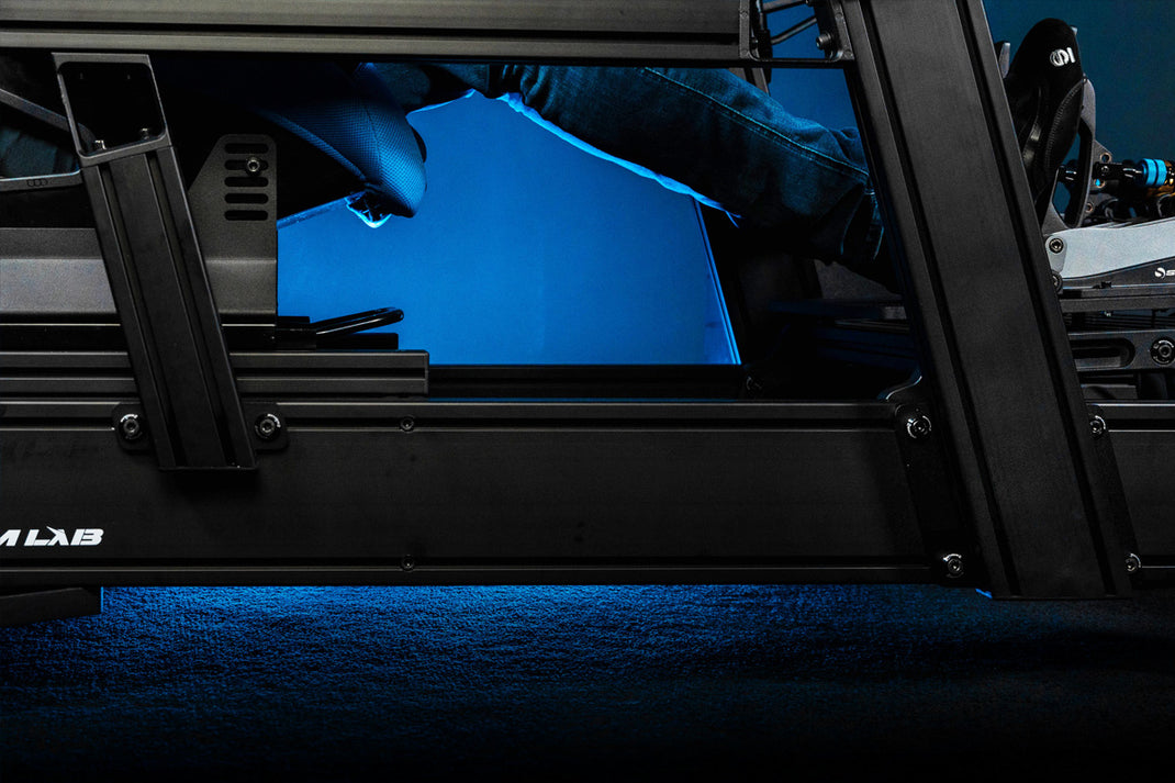 Simlab P1X Pro Sim Racing Cockpit - Front Mount - SimBlacks