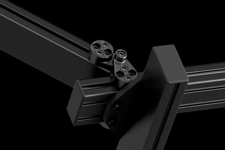 Simlab Freestanding Vario™ Triple Monitor Mount